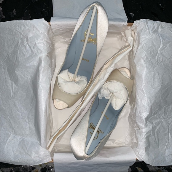 Christian Louboutin | Shoes | Christian Louboutin Wedding Hyper Prive ...